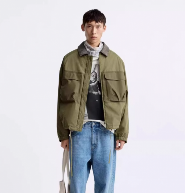 자라 ZARA 남성 카키 집업 자켓 5320320 - 오픈마켓 우리들쇼핑