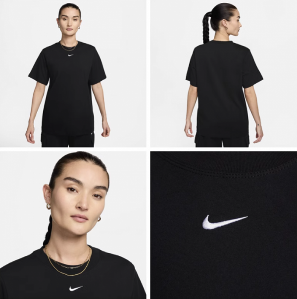 나이키 NIKE 스포츠웨어 여성 에센셜 반팔 티셔츠 FD4150-010 100 - 오픈마켓 우리들쇼핑