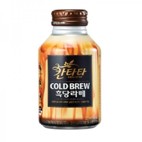 롯데칠성 칸타타 콜드브루 흑당라떼 275ml - 오픈마켓 우리들쇼핑